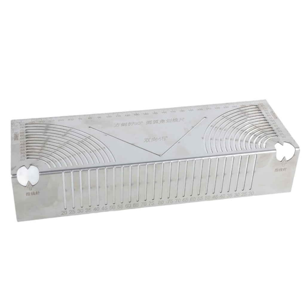 TRINGKY Folding Right Angles Drawing Tool Line Drawing Ruler Tool ...