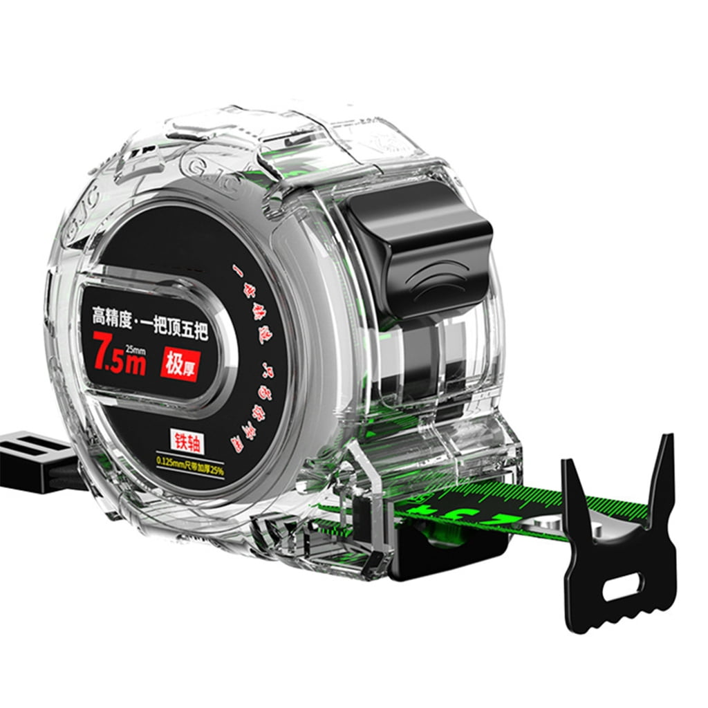 TRINGKY High Visibilities 5m Clear Tape Measure ABS Measuring Tape ...