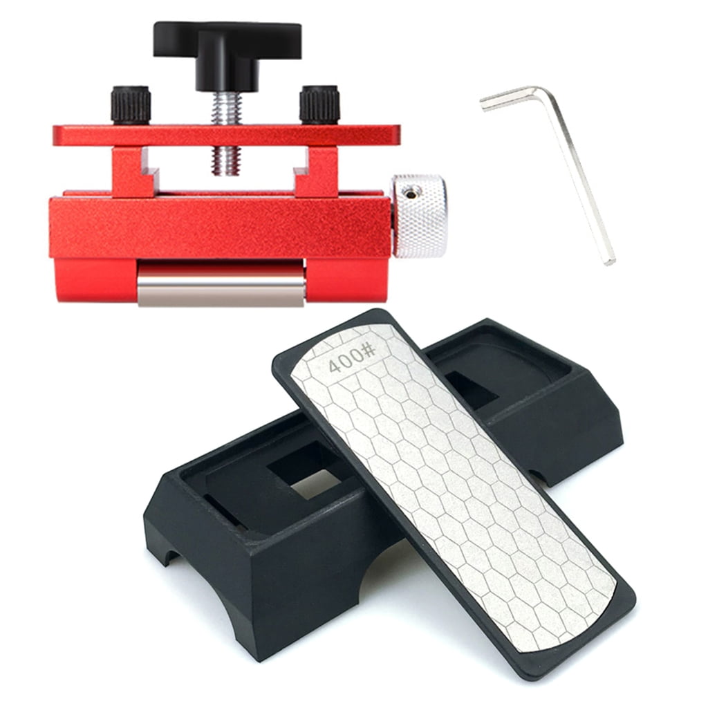 TRINGKY Honing Guide Edges Sharpening Jig with Sharpening Stone Chisels ...