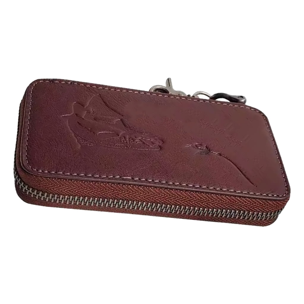 TRINGKY Leather Bag Trout Fly Fishook Fish Hook Spinner Spoon Baits ...