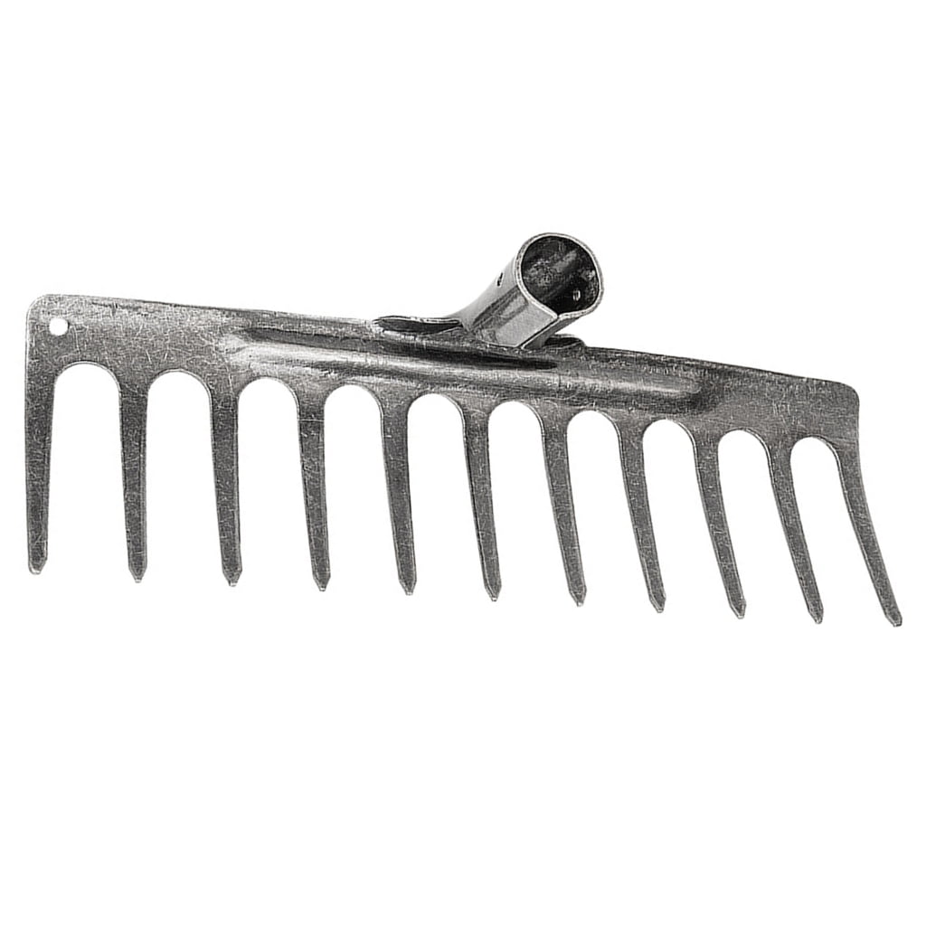 TRINGKY Manganese Steel Hand Rakes Manual Soil Cultivator Tool for ...