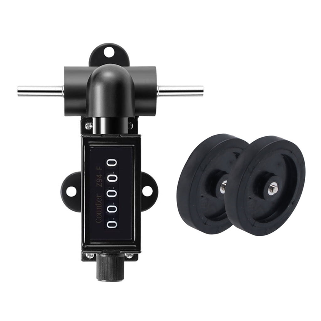 TRINGKY Meter/Yard Counter Measurement Meter Metal Shell Rolling Wheel ...