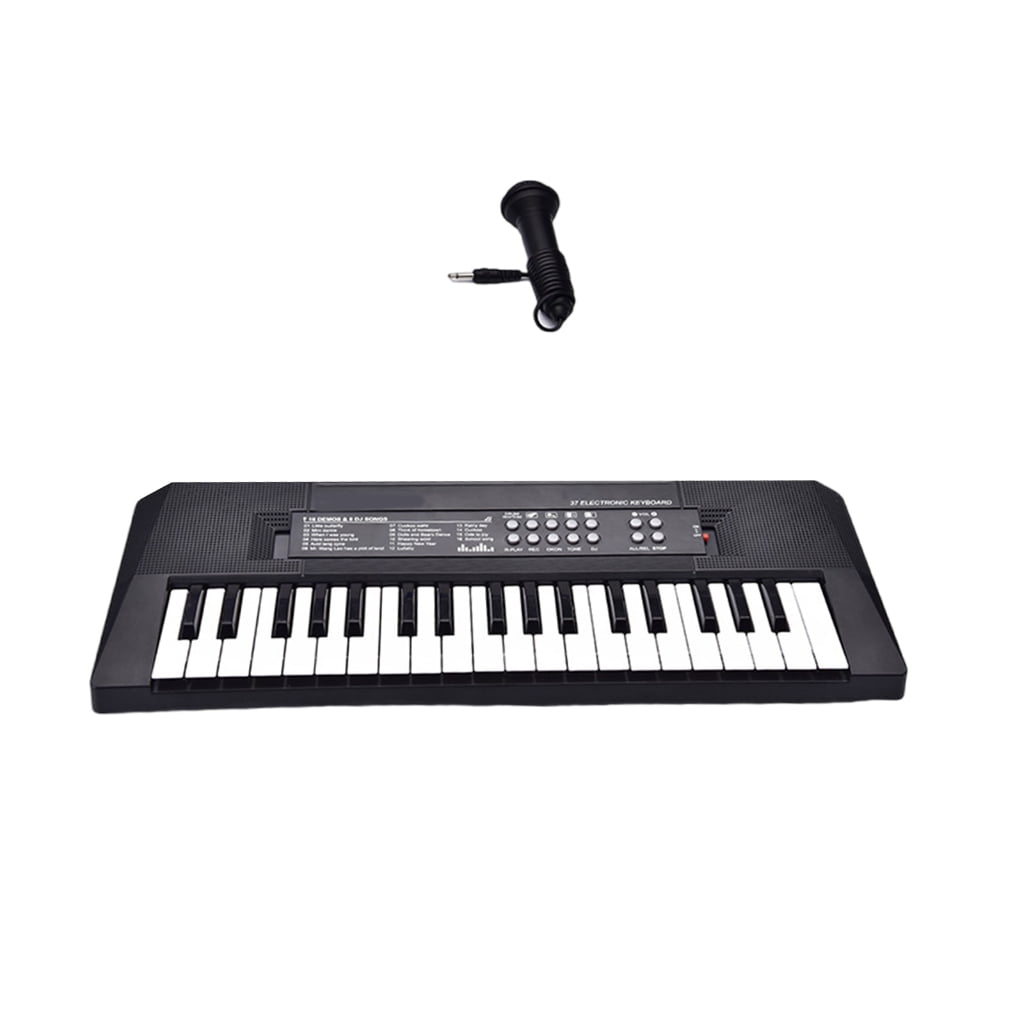TRINGKY Portable Electronic Digital Piano with Microphone 37/54 Key ...