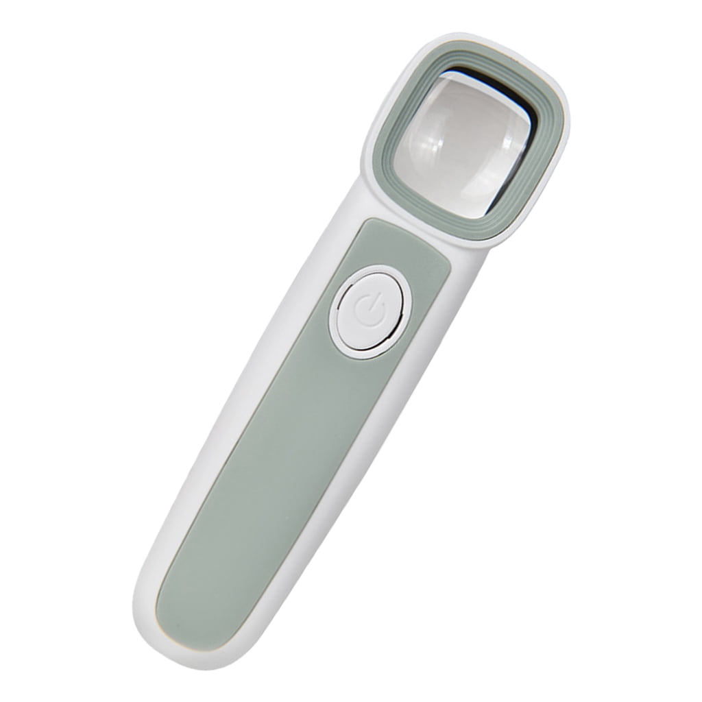 TRINGKY Precisions Handheld Magnifier Glass with 3 LEDS Senior Friendly ...