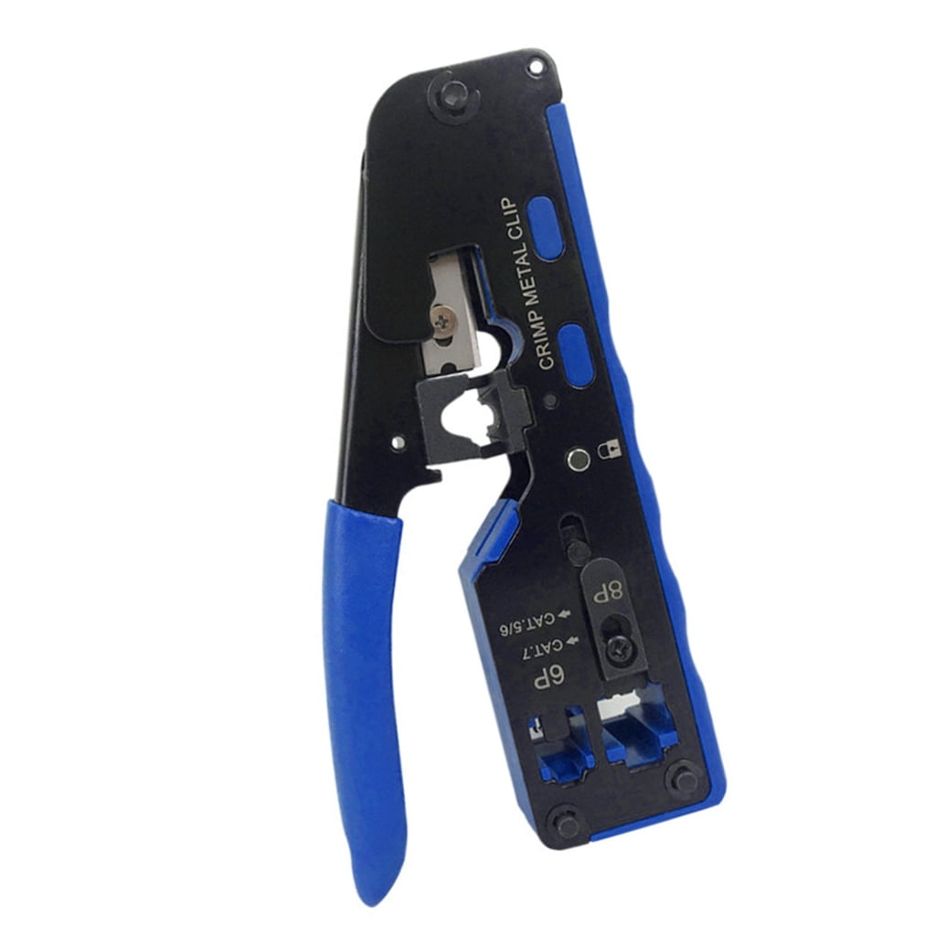TRINGKY RJ45 Crimp Tool Professional Ethernet Crimper Ethernet Crimping ...