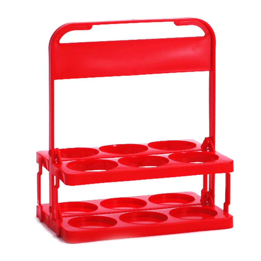 TRINGKY Reusable 6 Pack Beer Bottle for Carrier Drink Caddy Holder ...