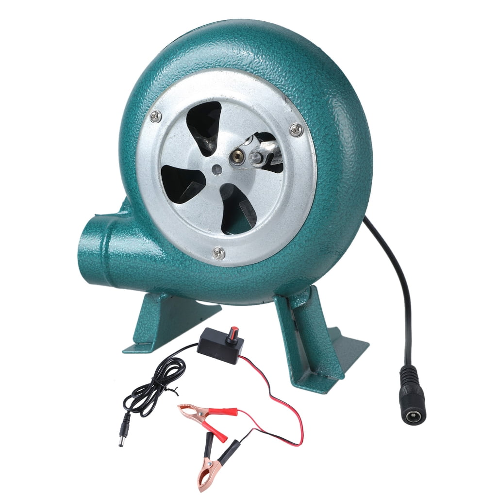 TRINGKY Small 12V Air Blower with Car Battery Clip multifunction Power ...