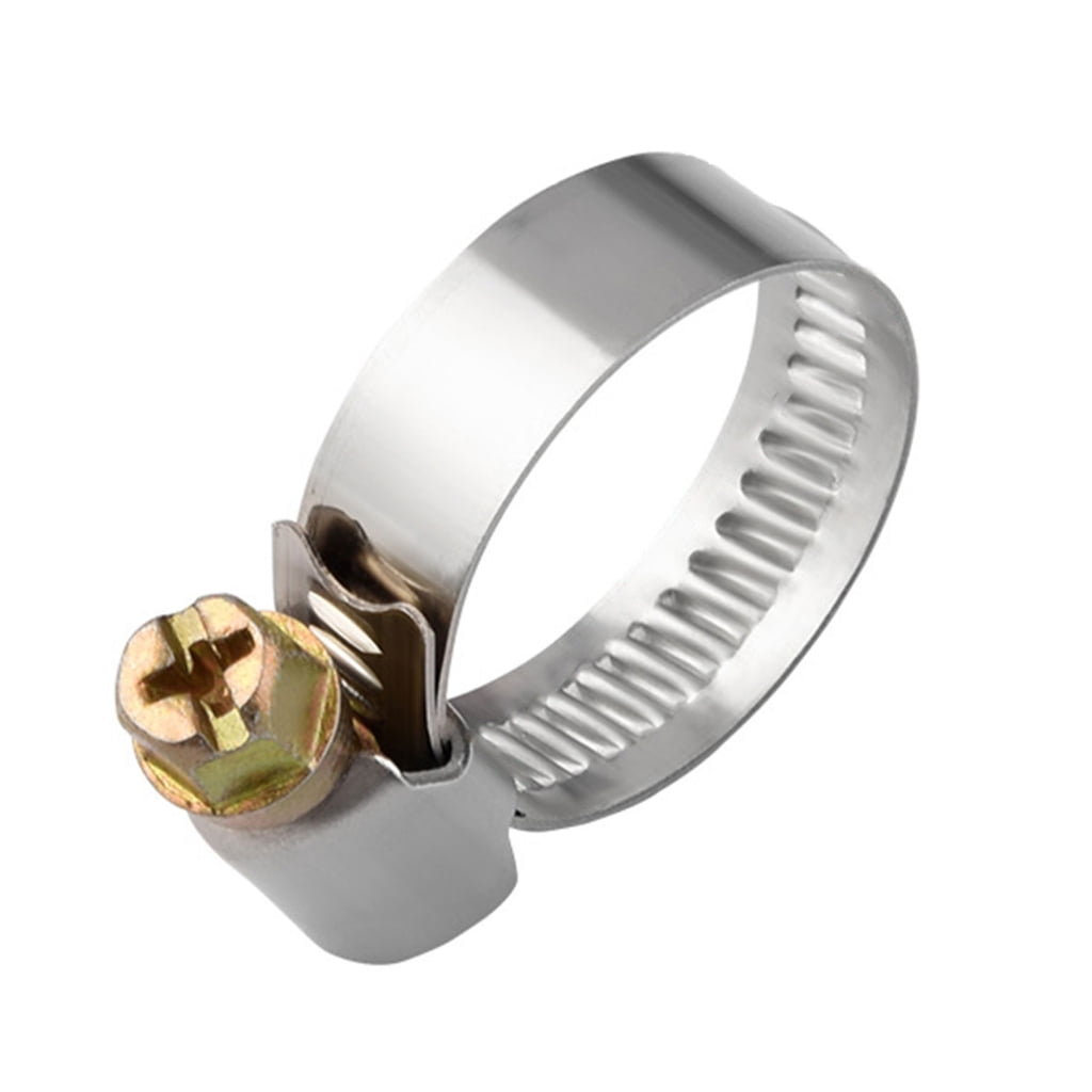 TRINGKY Steel Hose Clamps Water Pipe Fasteners Pipe Clamp Clip Set of ...