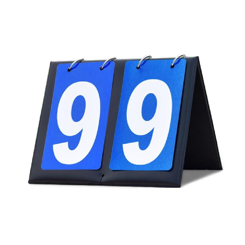 TRINGKY Tabletop Scoreboard Flippers Tabletop Scoring Board for Indoor ...