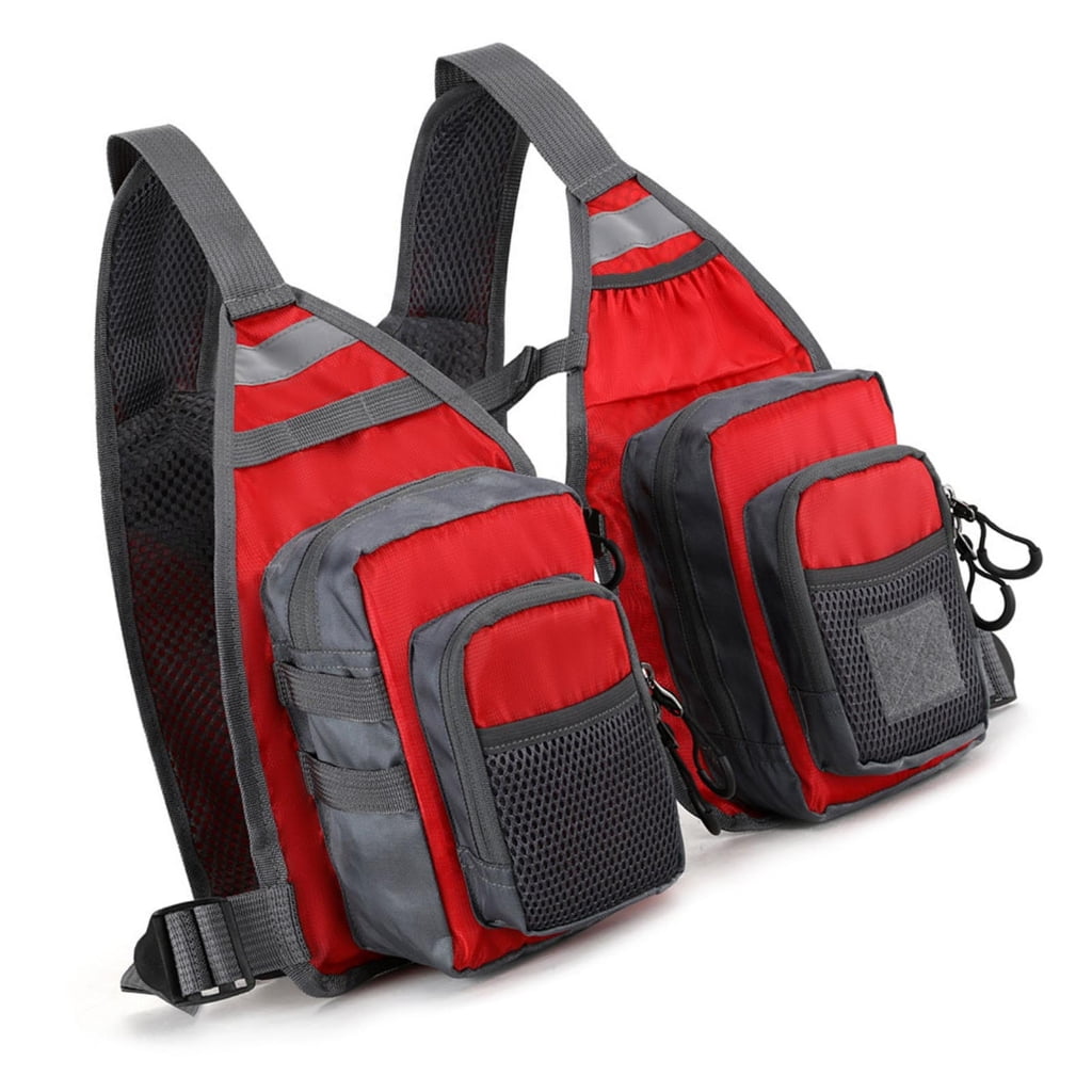 TRINGKY Trout Fishing Gear Multi Pokcet Waistcoat Fly Fishing Vest for ...