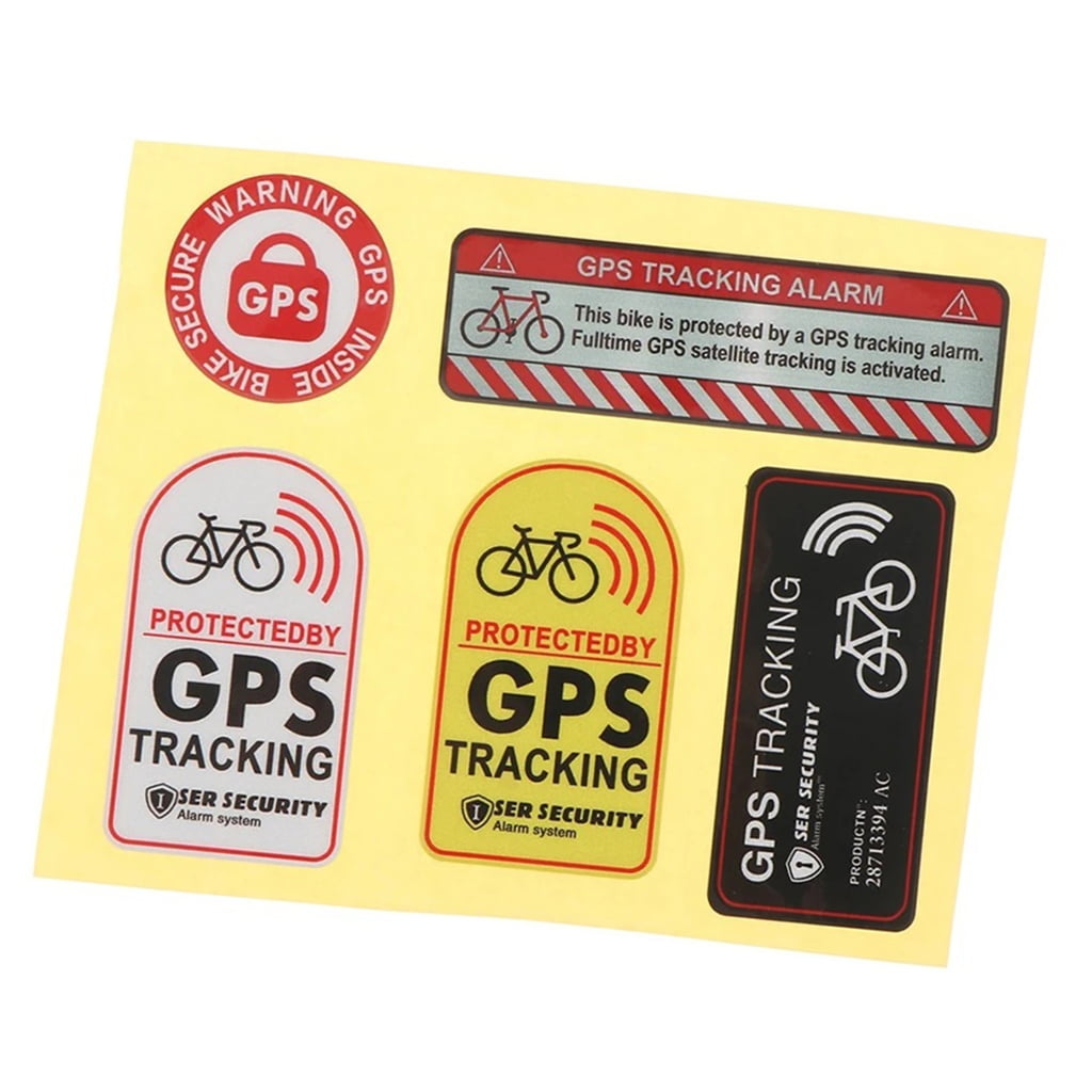 TRINGKY Vehicle Safety Warning Sticker Noticeable Car Monitoring ...