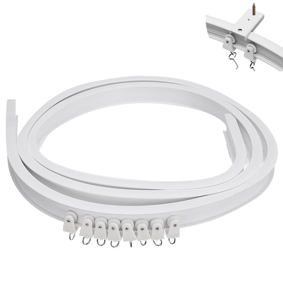 Curved Ceiling Track Room Divider
