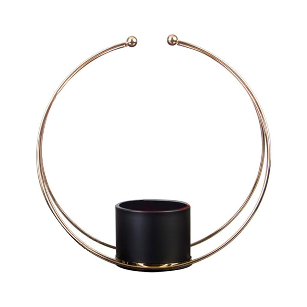 TRINGKY Wrought Iron Metal Plant Stand Container Flower Pot Rack Holder ...