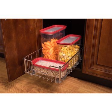 Free Shipping! TRINITY Sliding Undersink Organizer - Chrome - Walmart.com