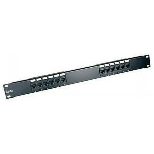 TRIPP LITE 12-Port 1U Rackmount Cat6 110 Patch Panel 568B, RJ45 Ethernet - Walmart.com