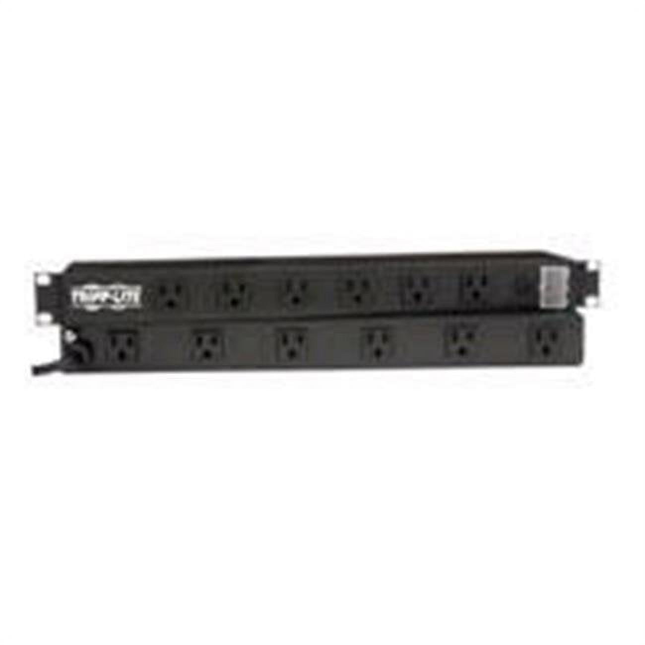 Tripp Lite 1U 20AMP Rackmount Power Strip with Locking Switch Cover, 12 ...