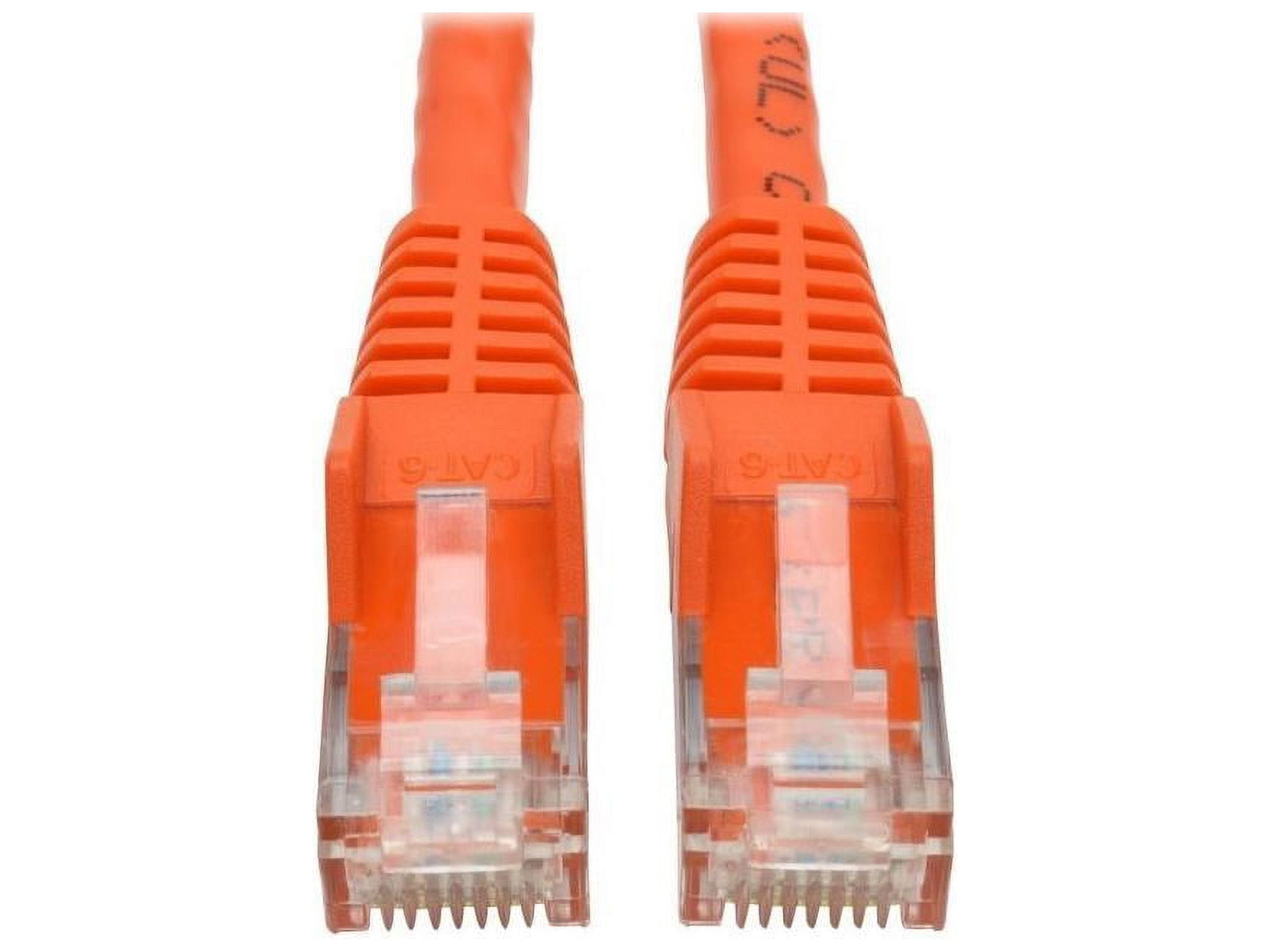 TRIPP LITE CONNECTIVITY N201-006-OR 6FT CAT6 ORANGE UTP RJ45 M/M ...