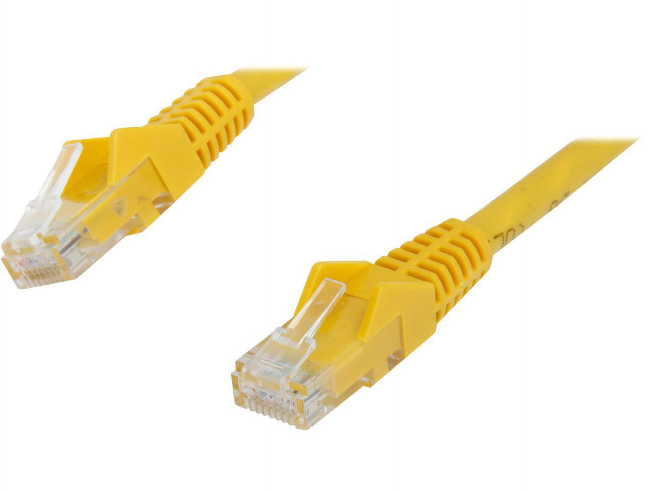TRIPP LITE N201-001-YW 1 ft. (0.3m) Cat 6 Yellow Gigabit Snagless ...