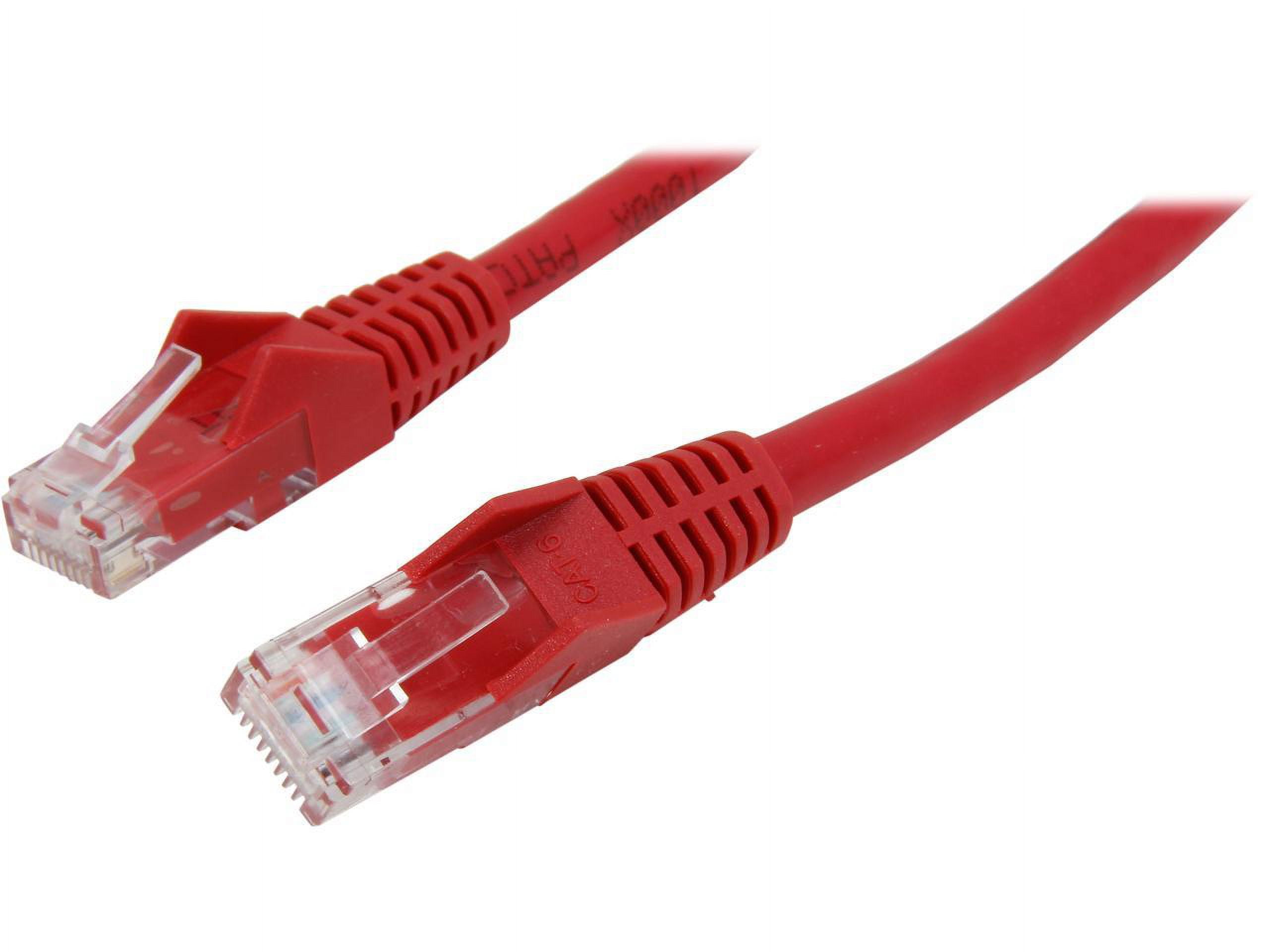 TRIPP LITE N201-003-RD 3 ft. Cat 6 Red Network Cable - Walmart Business ...