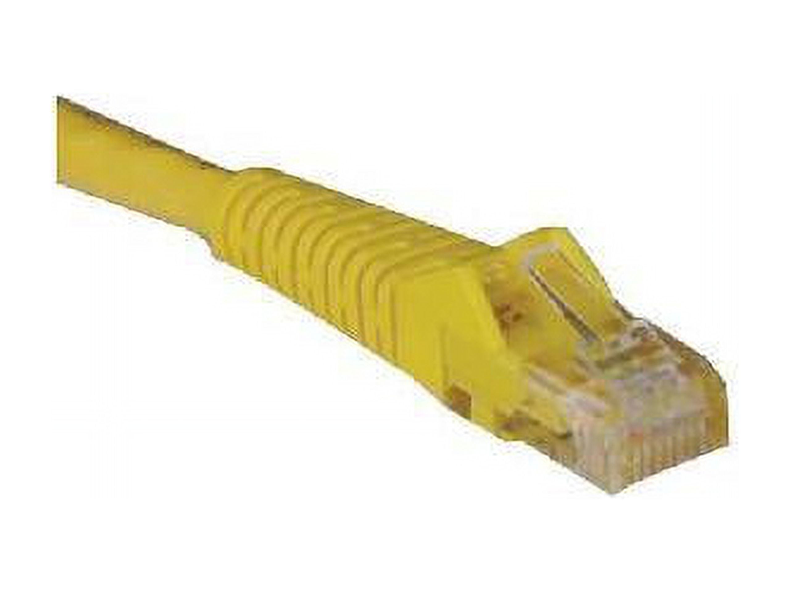 TRIPP LITE N201-007-YW 7 ft. Cat 6 Yellow Cat6 Gigabit Snagless Patch ...