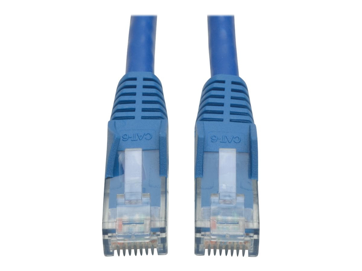 Tripp-Lite CAT6 Snagless Molded Patch Cable 14 ft Blue N201014BL ...
