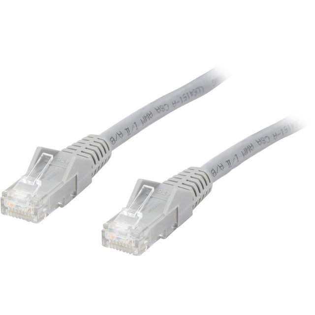 TRIPP LITE N201-050-GY 50 ft. Cat 6 Gray Cat6 Gigabit Snagless Patch ...
