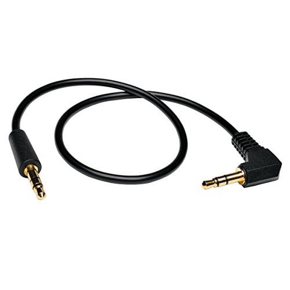 TRIPP LITE P312-003-RA 3-Feet 3.5mm Mini Stereo Audio Cable with One ...
