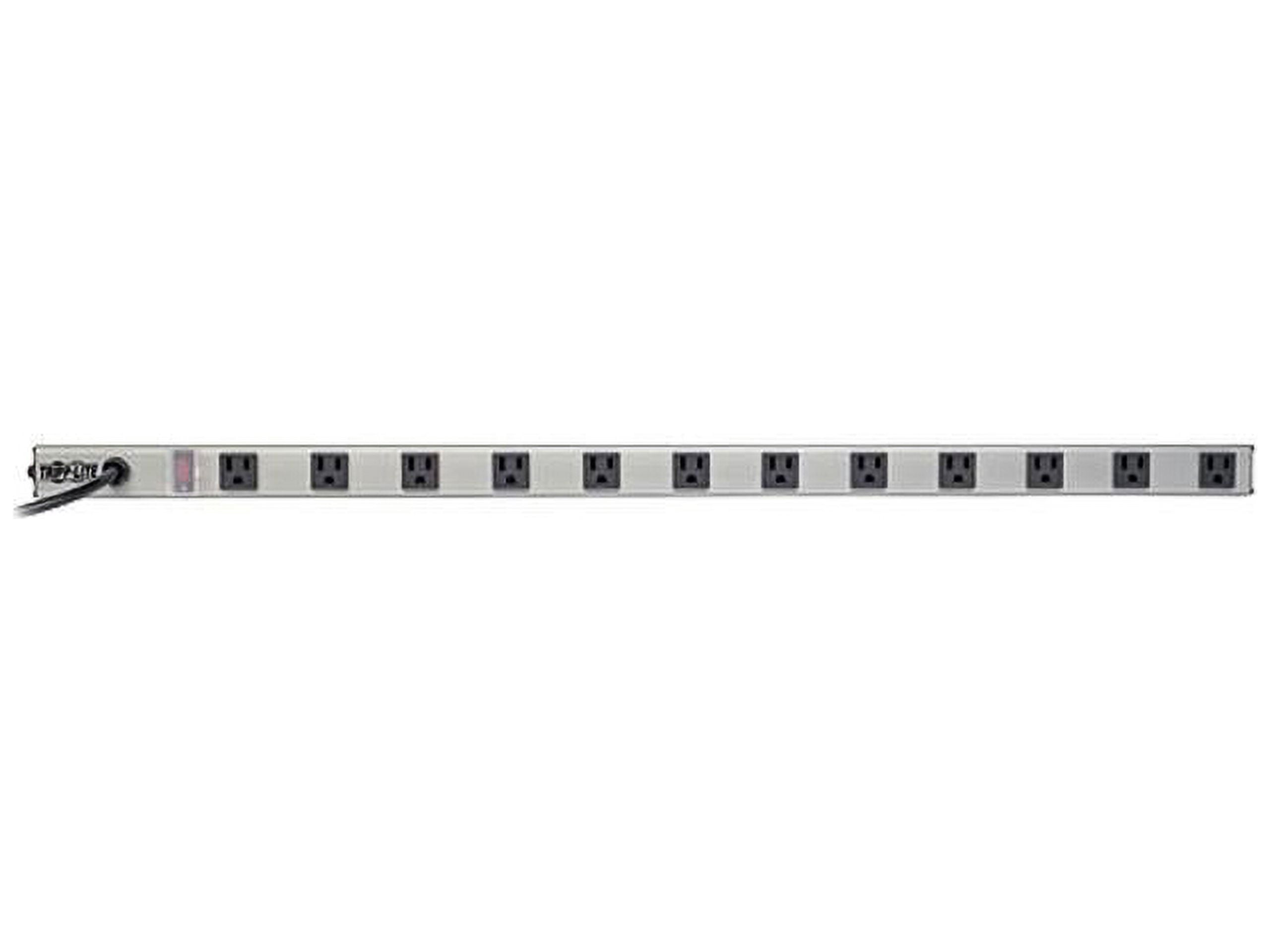 TRIPP LITE PS3612RA 12 Outlets Power Strip 120V AC Input Voltage 15 ft ...