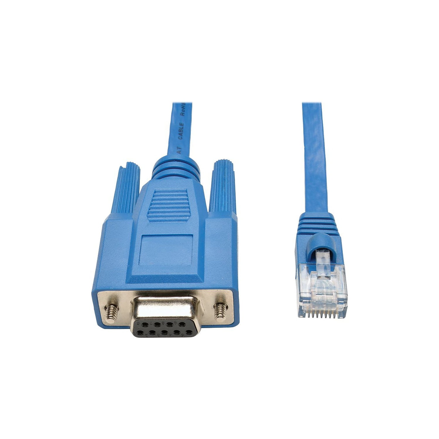 TRIPP LITE RJ45 to DB9F Cisco Serial Console Port Rollover Cable (P430 ...