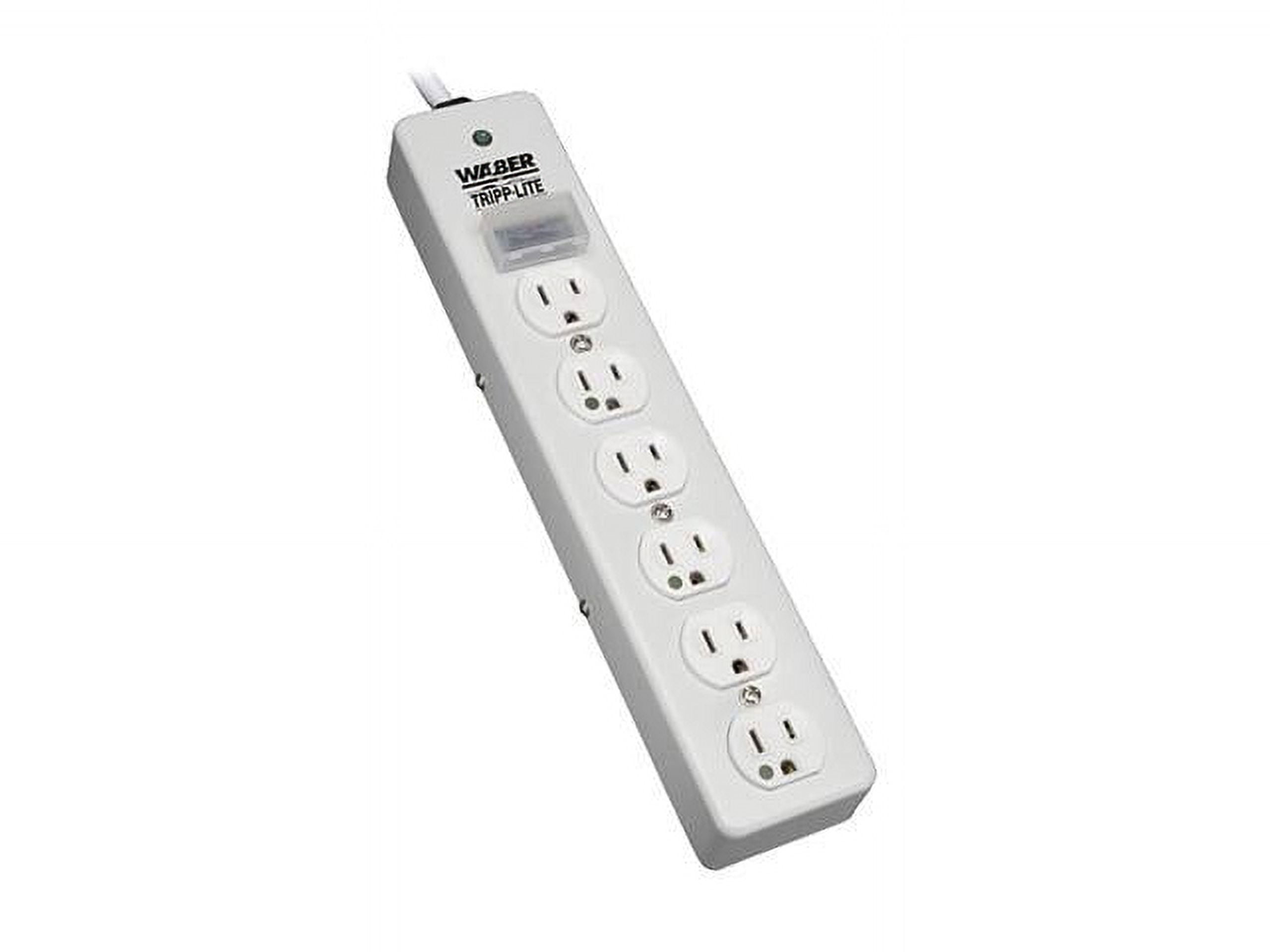 Tripp Lite UL1363 Hospital-Grade Surge Protector w/ 6 Hospital-Grade ...