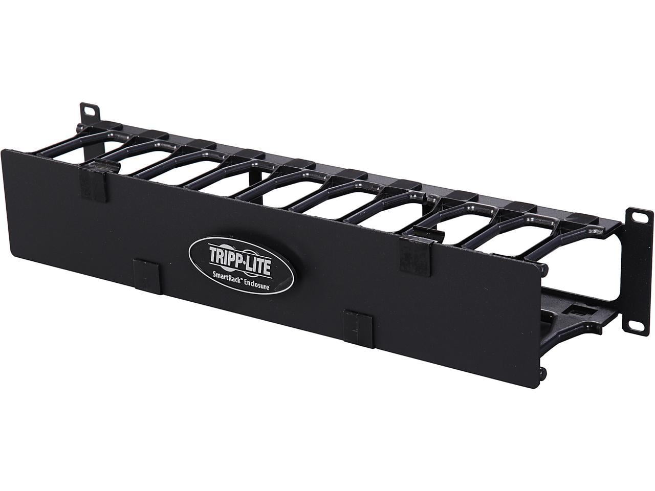 TRIPP LITE SRCABLEDUCT2UHD 2U High Capacity Horizontal Cable Manager ...