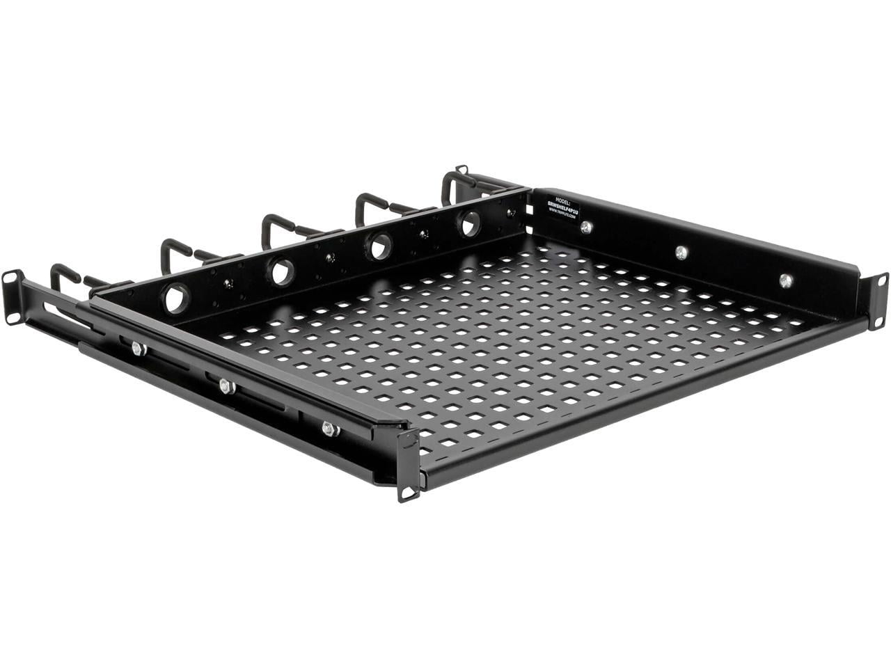 TRIPP LITE SRWSHELF4P1U Cantilevered Steel Rack Shelf - 1U, Vented ...