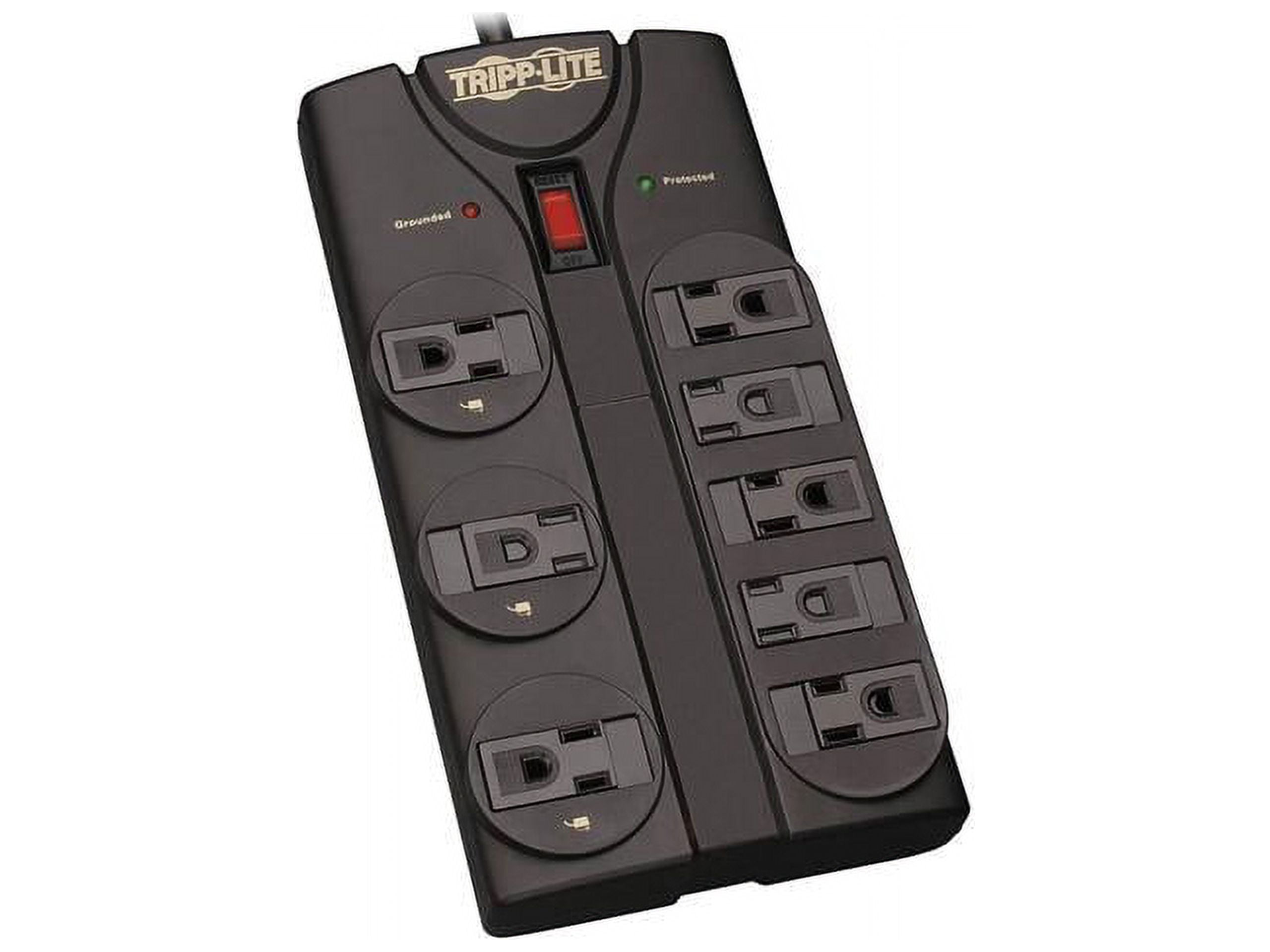 TRIPP LITE TLP808B 8 Feet 8 Outlets 1440 Joules Surge Protector ...