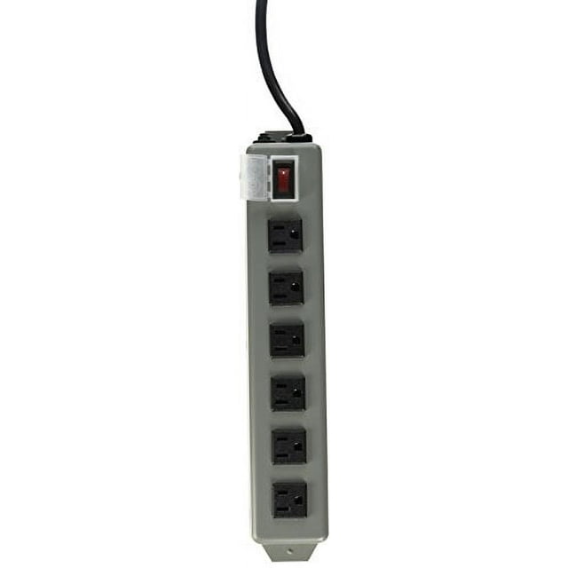 TRIPP LITE UL24RA-15 Waber Industrial Power Strip 6 Right-Angle Outlets ...