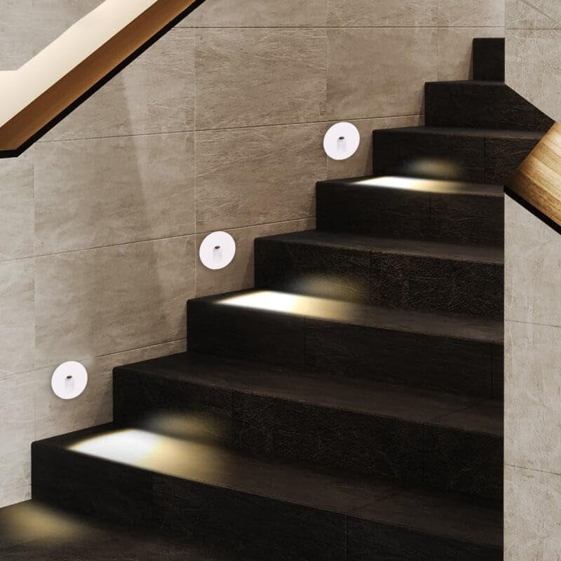 TRIPPING Conceal 3W White Body Round LED Foot Light IP65 Waterproof ...