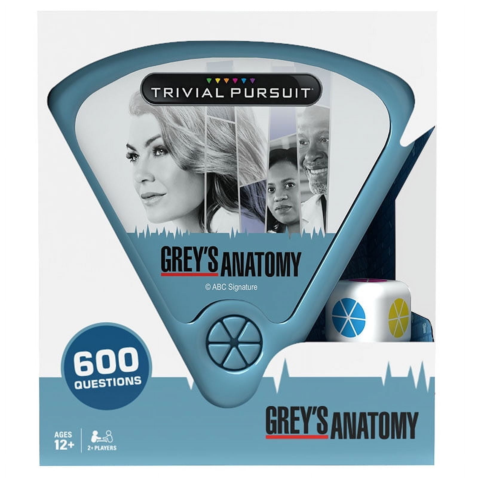 TRIVIAL PURSUIT Grey's Anatomy, Trivia Game from The Hit Hospital Drama ...