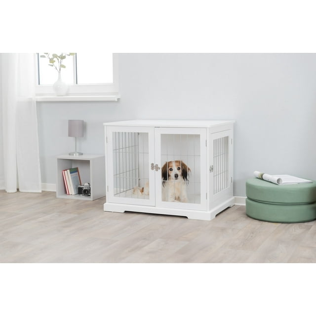 TRIXIE 29.5" Dog Crate, Indoor Crate Table for Dogs Up to 25 lb, Small ...