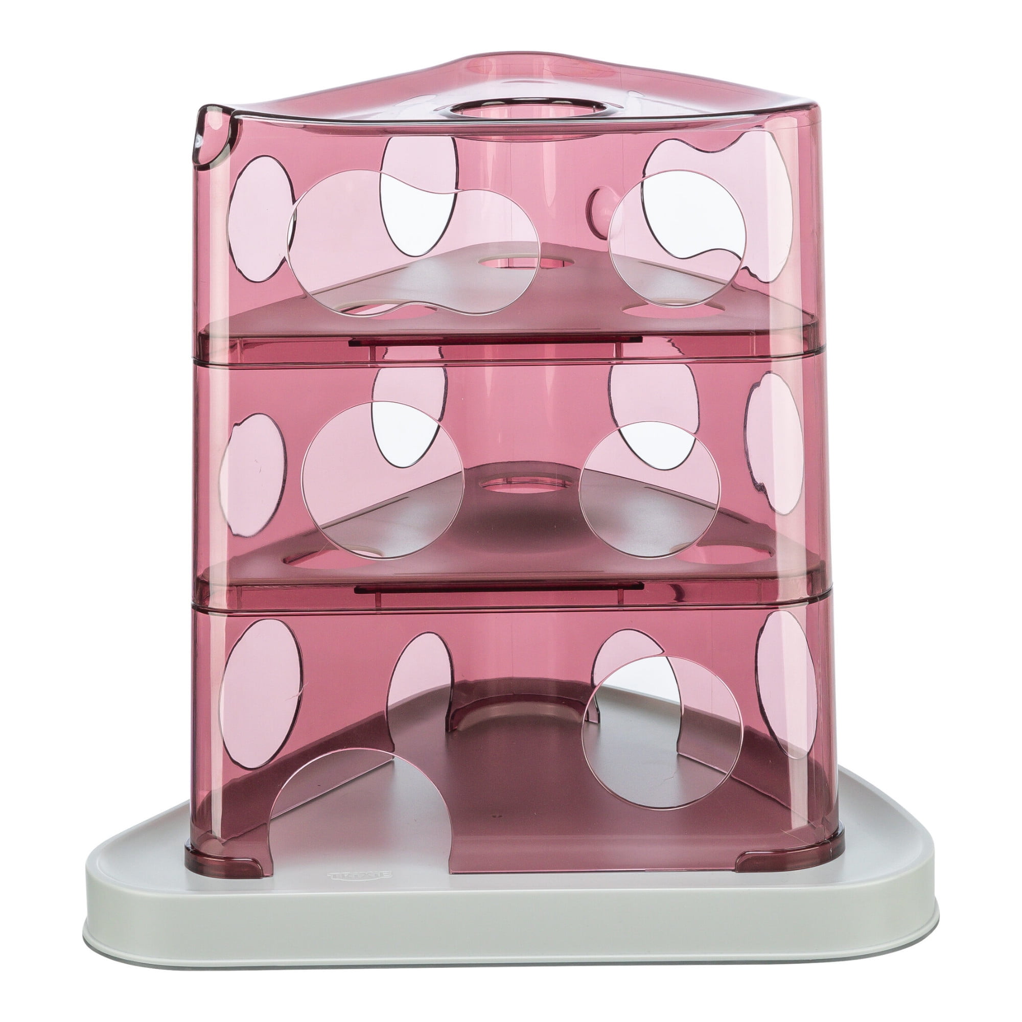TRIXIE Cheese Tower Strategy Game for Cats, Puzzle Toy, Treat Dispenser ...
