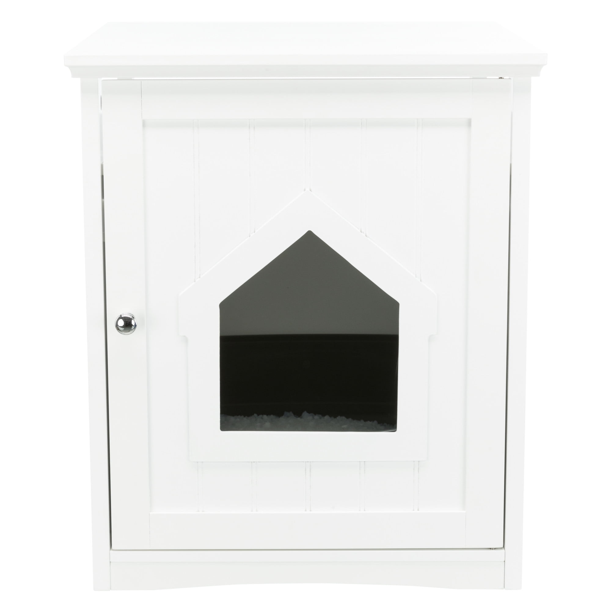 TRIXIE Litter Box Enclosure Hide Litter Boxes Storage Drawer Indoor Cat ...