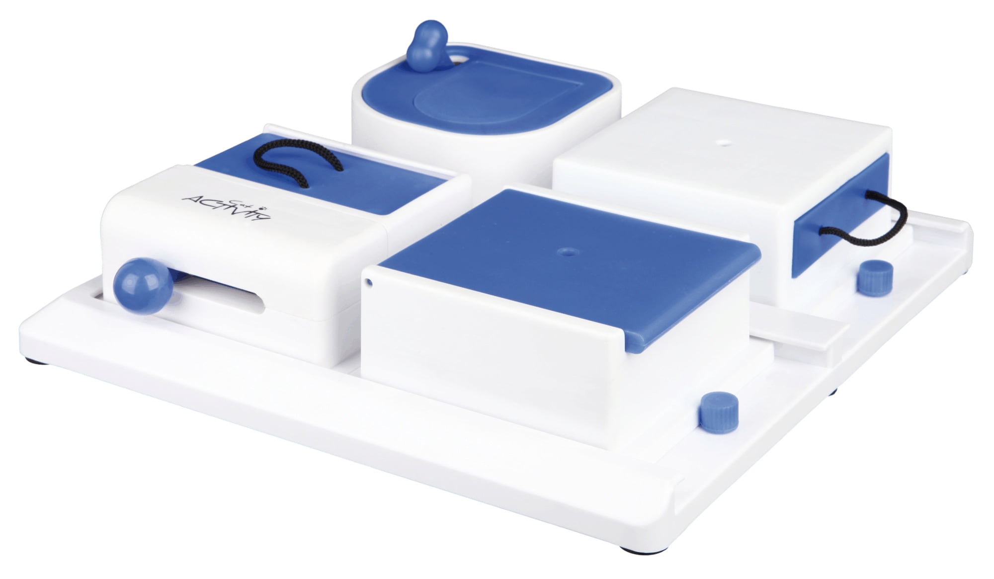 TRIXIE Poker Box Strategy Game for Cats, Puzzle Toy, Treat Dispenser ...