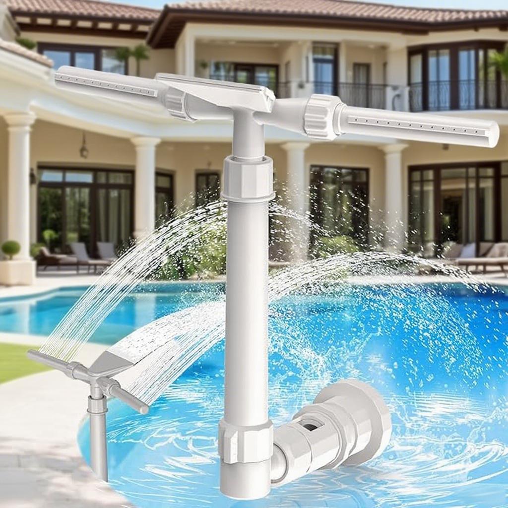TRJZWA Pool Fountain for Above and In-Ground Pools, 360° adjustable ...