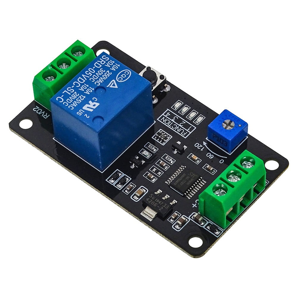 TRM01 Delay Timer Relay Self Locking On-Off Switch Trigger Module DC 5V ...