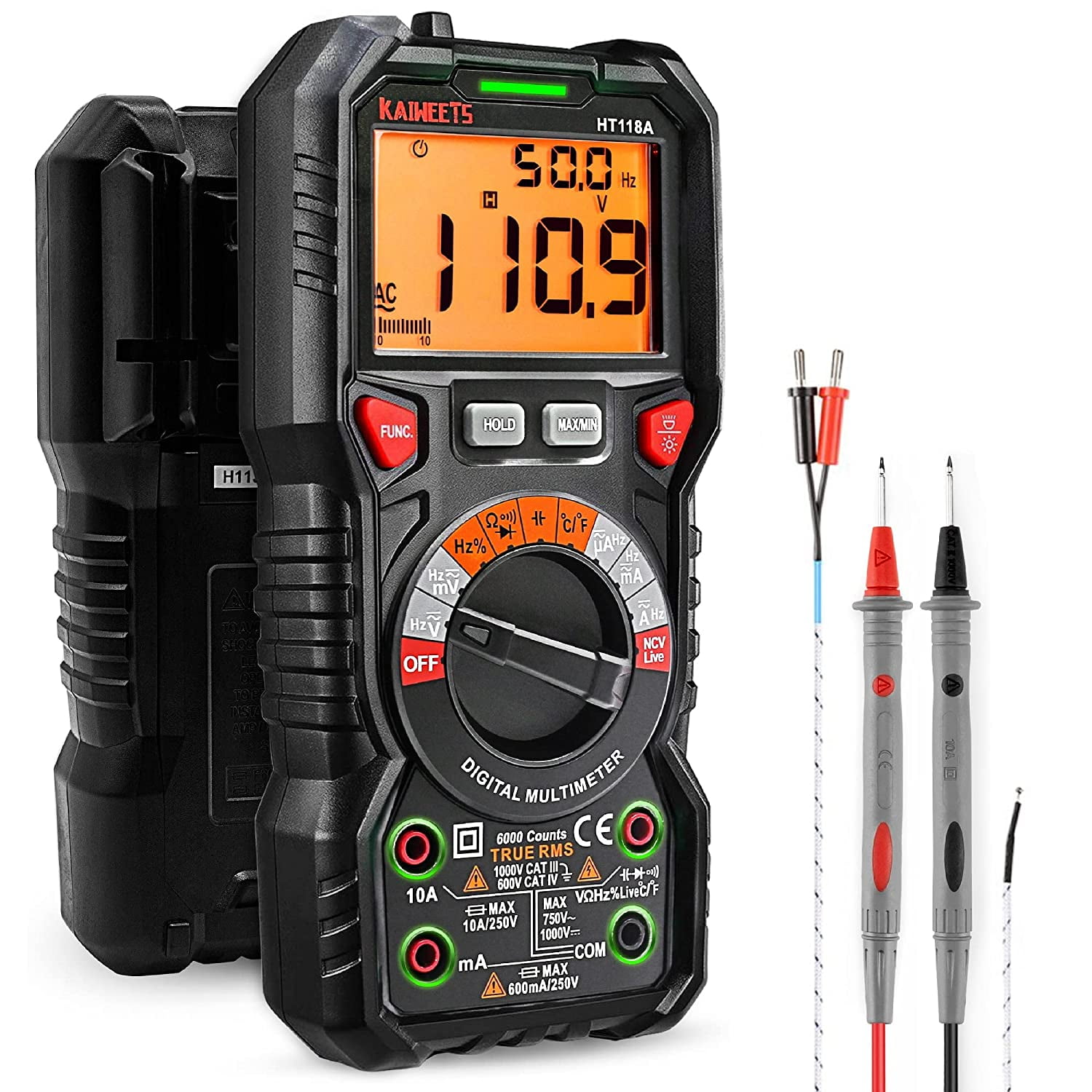 TRMS 6000 Counting Voltmeter Automatic Ranging Fast and Accurate ...