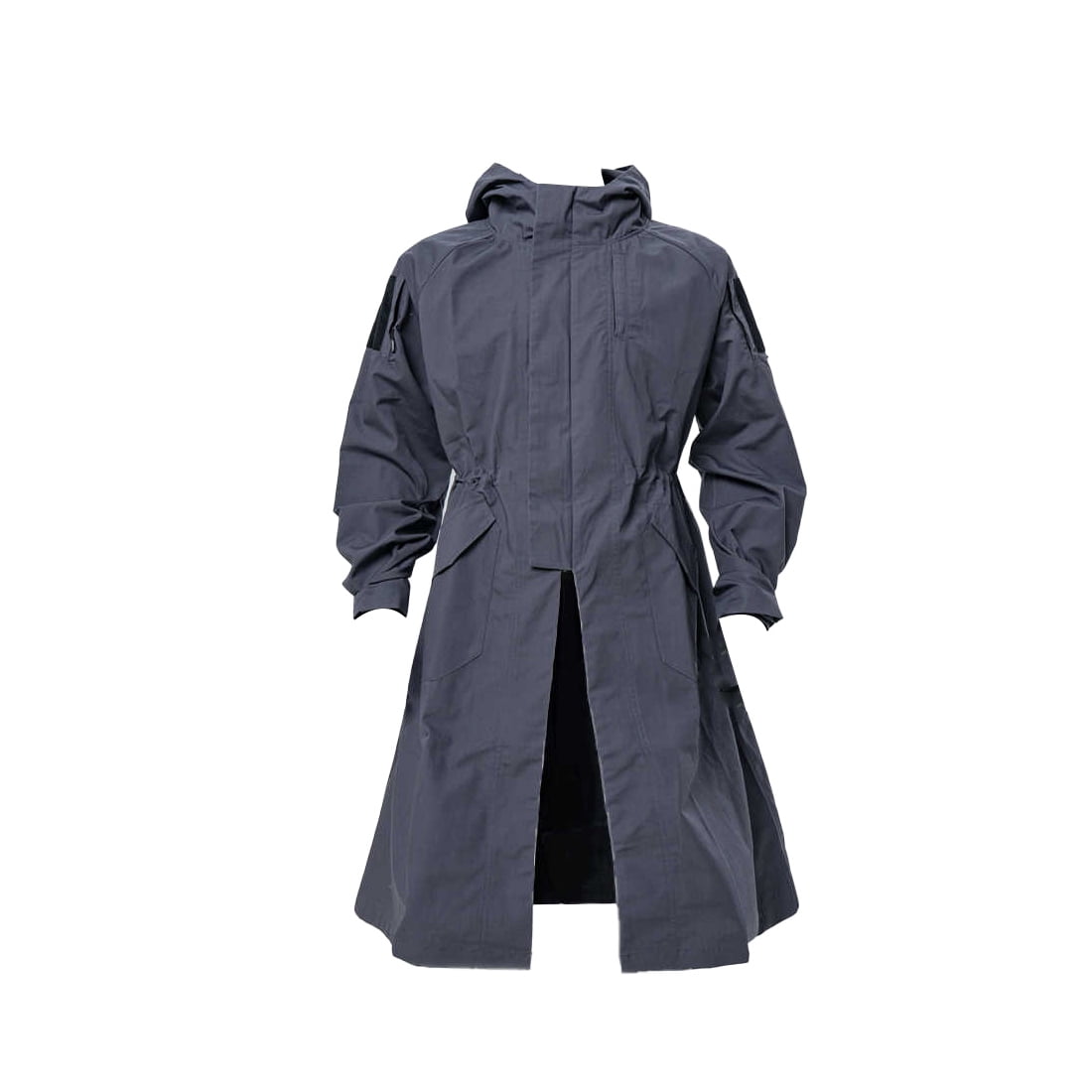 TRN BAC Industrial Combat Robe, A-Line Loose Fit Tactical Long Trench ...