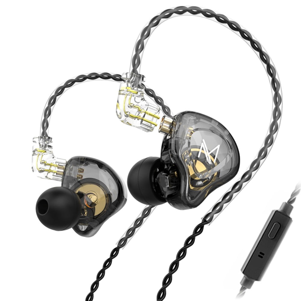 TRN MT1 In-ear Headphones with Dynamic Bass for Music Lovers - Walmart.com