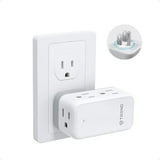 TROND Outlet Extender with 360 Rotating Plug, 6 AC Outlet Splitter with ...