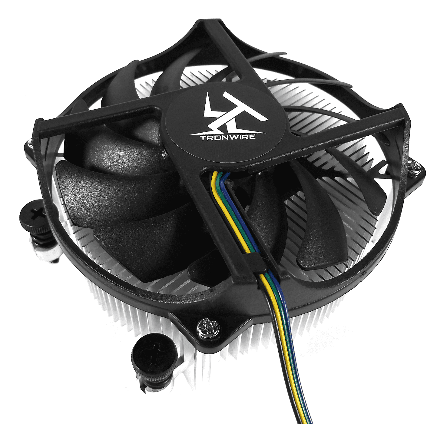 TRONWIRE TW-28 CPU Cooler with Aluminum Heatsink & 4-Pin PWM 92mm Low ...