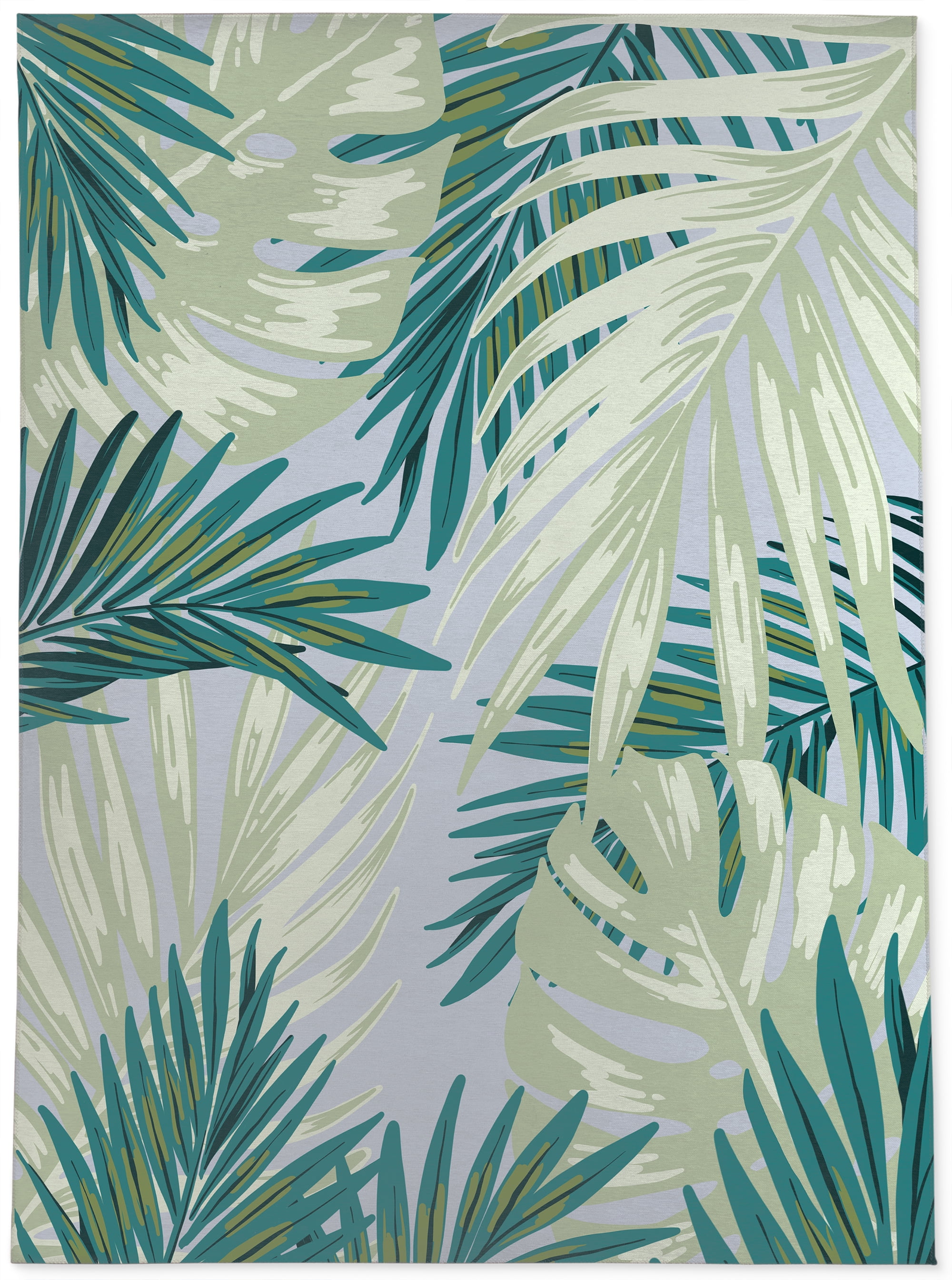 TROPIC BREEZE SKY Indoor Floor Mat By Kavka Designs - Walmart.com