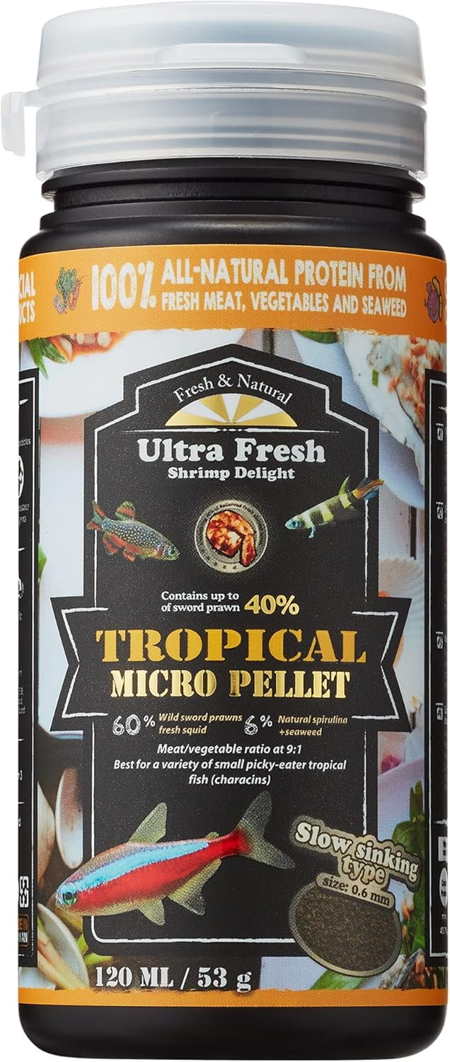 Ultra Fresh Shrimp Feed, Tropical Fish Food, Wild Sword Prawn, Natural ...