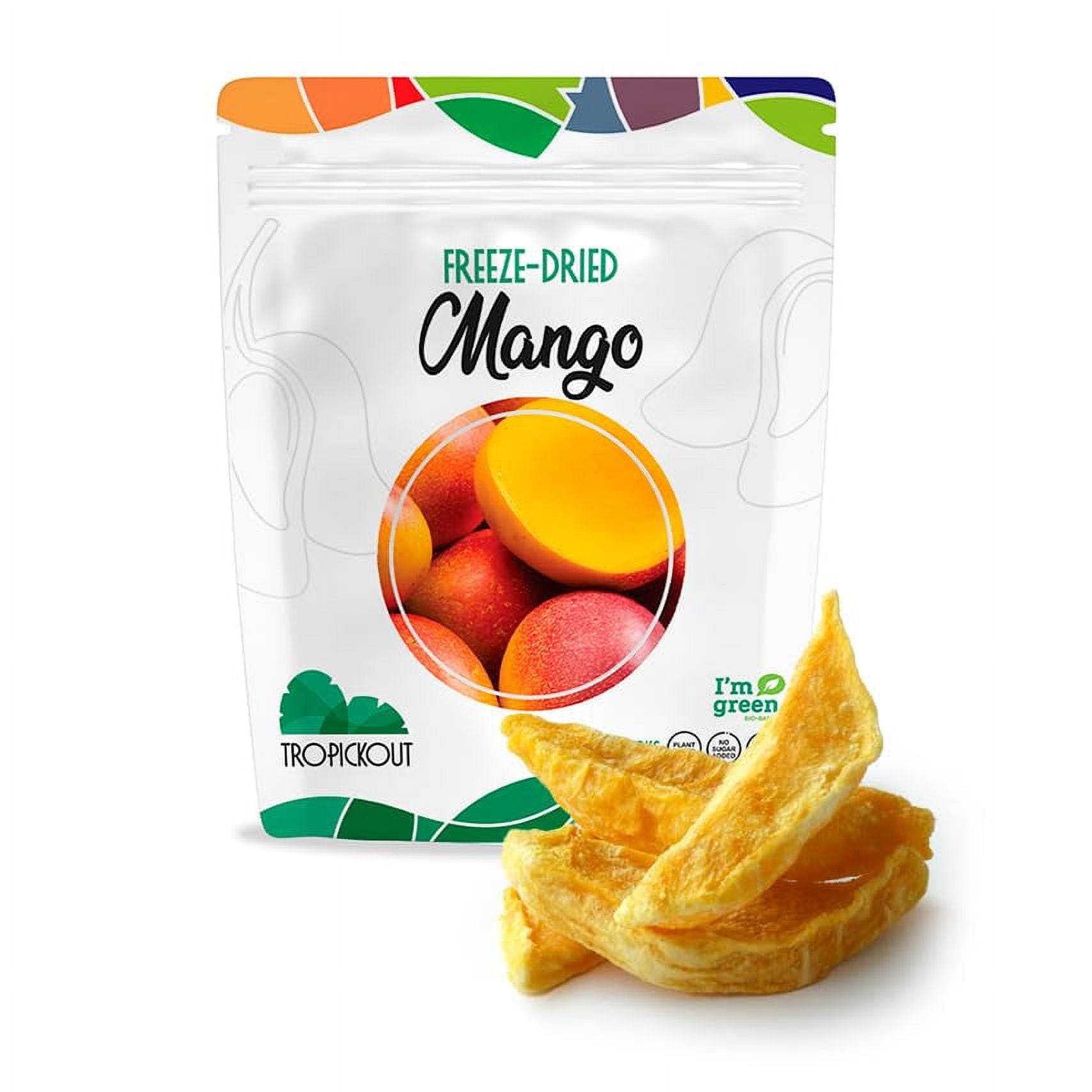 TROPICKOUT Freeze Dried Mango, ZS23 Snacks-Experience the Sugar-Free ...